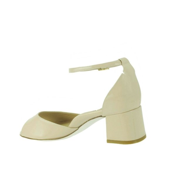 Ron White | Shoes | Ron White 375 Nude Patent Pixie Peep Toe Sz 7 Nib ...